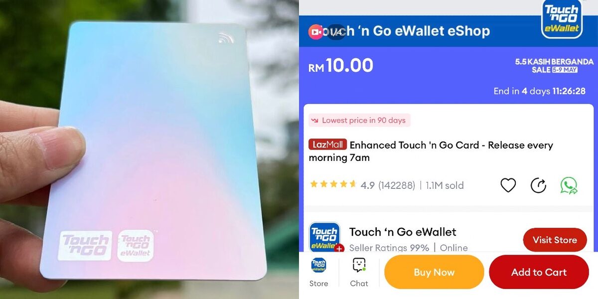 Kad TNG NFC Kini Dijual Setiap Hari Mulai Pukul 7 Pagi Di Lazada | Hot FM
