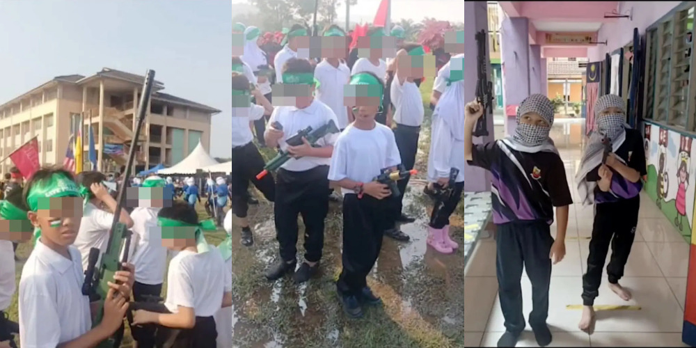 Minggu Solidariti Palestin, Netizen Bimbang Lihat Pelajar Sekolah Bawa ...