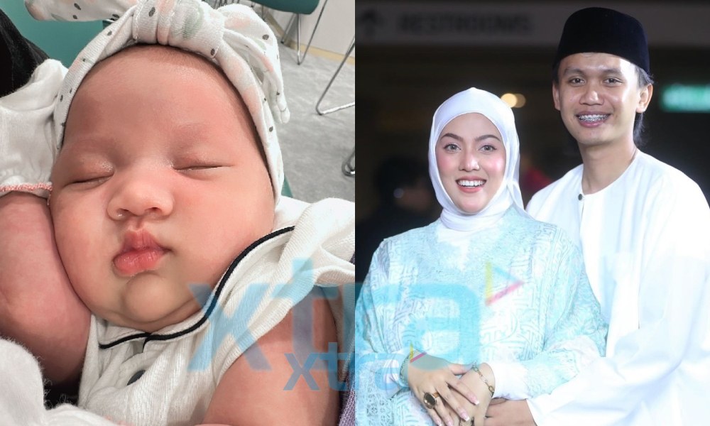 Shila Amzah Share Gambar Baby Girl – “Fotostat Muka Papa, Tapi Dagu ...