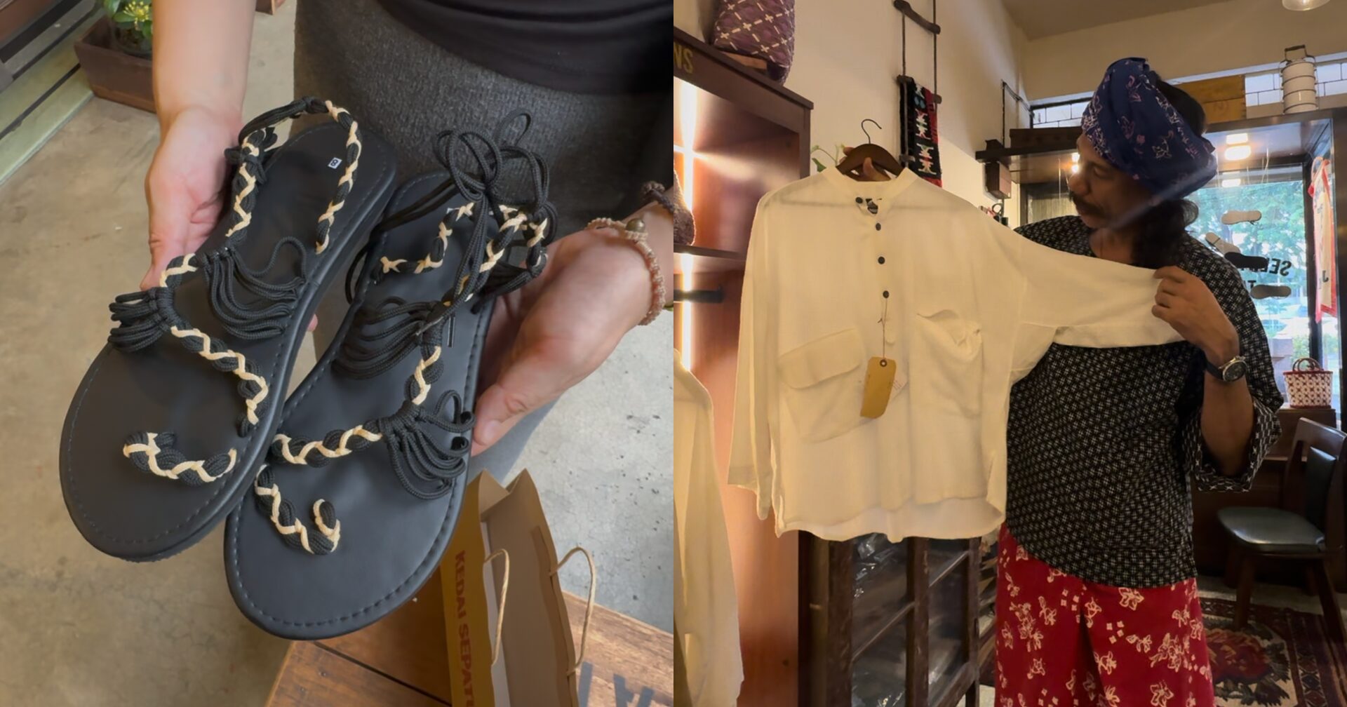 Kedai Sepatu Dan Baju Melayu Unik Di Kampung Baru | Hot FM