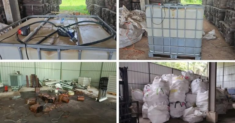 Lebih RM6 juta rampasan di kilang proses e-waste | Hot FM